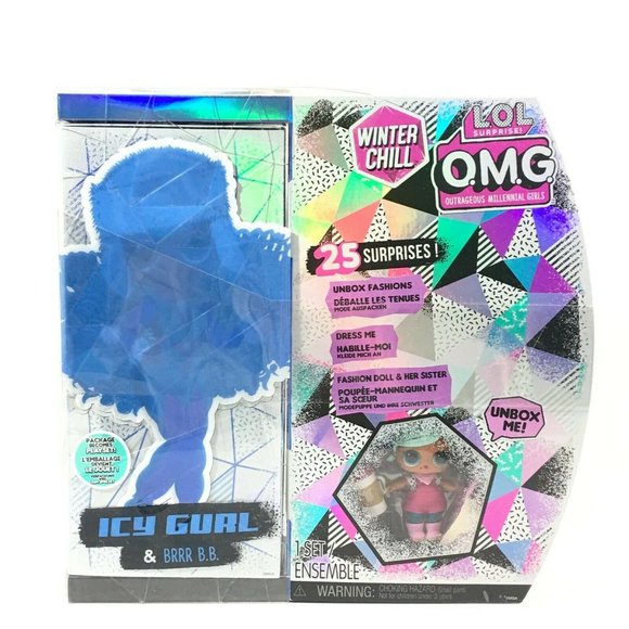 Mga | Toys | Lol Surprise Omg Winter Chill Icy Gurl Fashion Doll Brrr ...